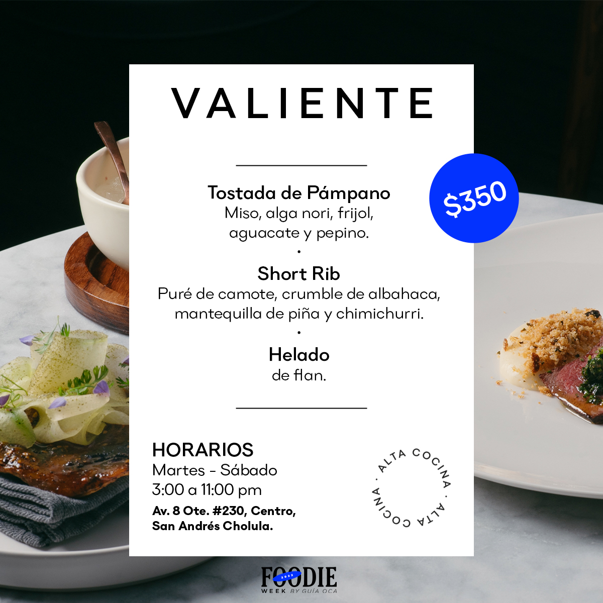 Valiente - Guía oca