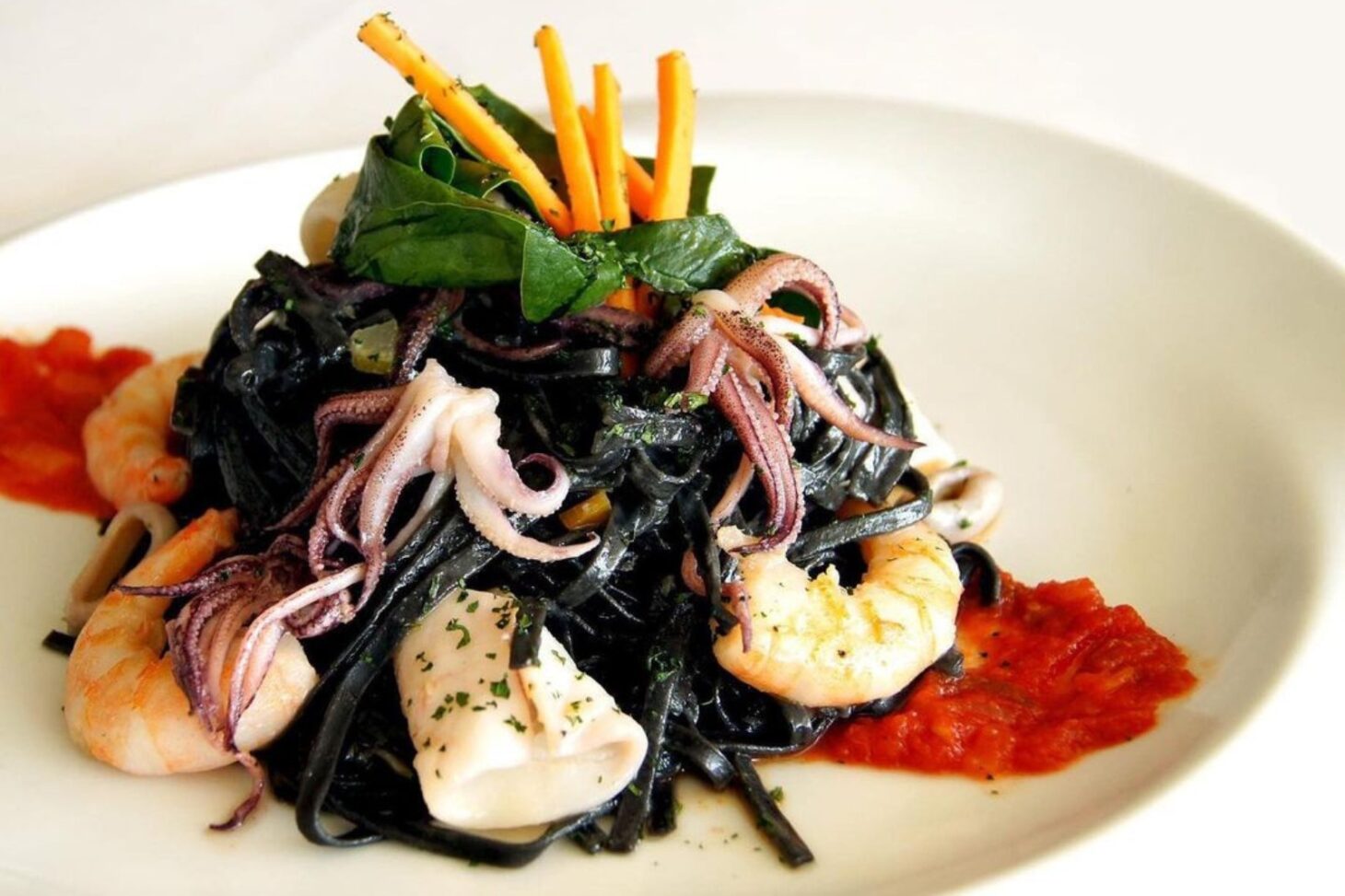 Comida negra - Guía oca